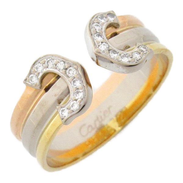 カルティエ(CARTIER)2C ダイヤ リング｜2101217450386｜【公式】新品中古どちらもブランドの通販ならブランドオフ ...