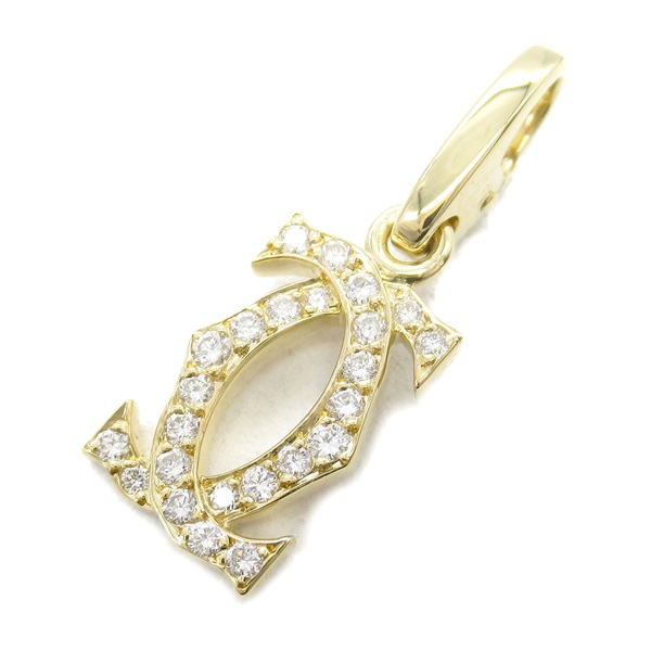 カルティエ(CARTIER)カルティエ 2C チャーム ダイヤ ペンダントトップ ジュエリー メンズ レディース｜2101218159370 ...
