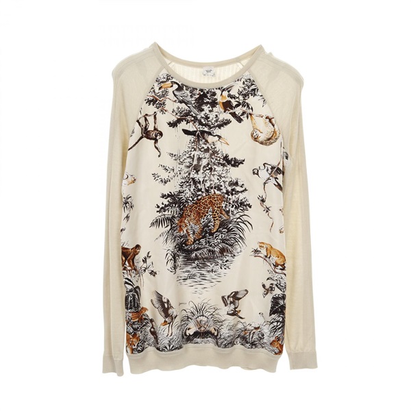 極美品☆HERMES エルメス 23SS 3E2808D4 LE CHARME D'ORPHEE シルク