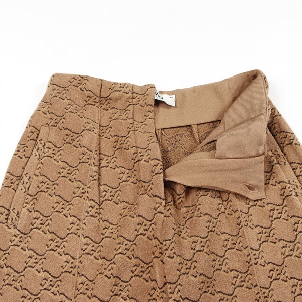 フェンディ(FENDI)フェンディ FFカリグラフィロゴ ニットパンツ パンツ